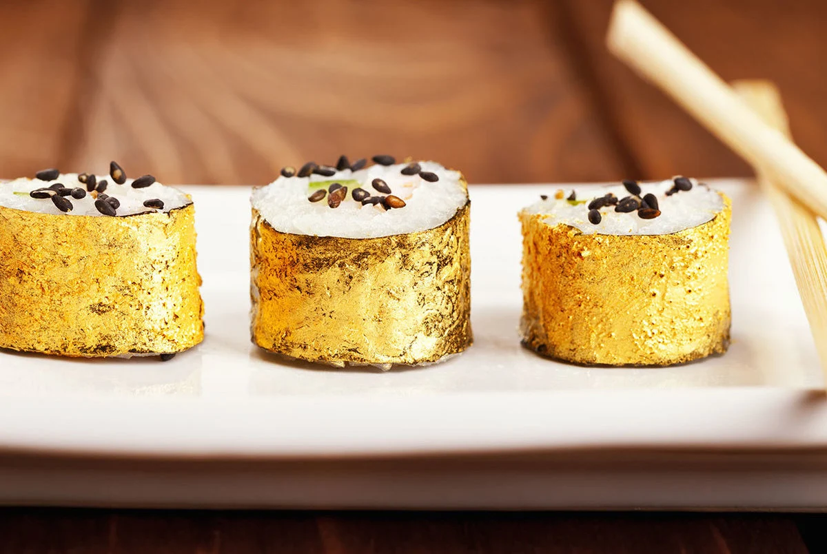 Si el oro no tiene sabor, ¿por qué agregarlo a la comida?