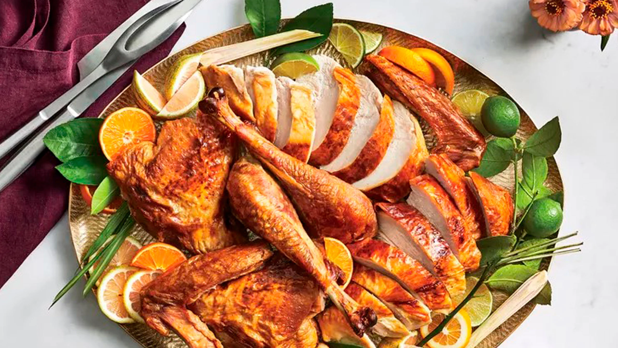 Cmo marinar un pavo en seco