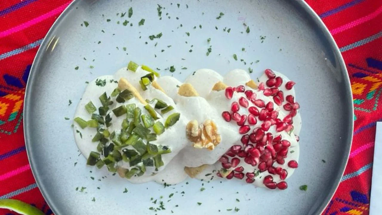 Receta de enchiladas con nogada