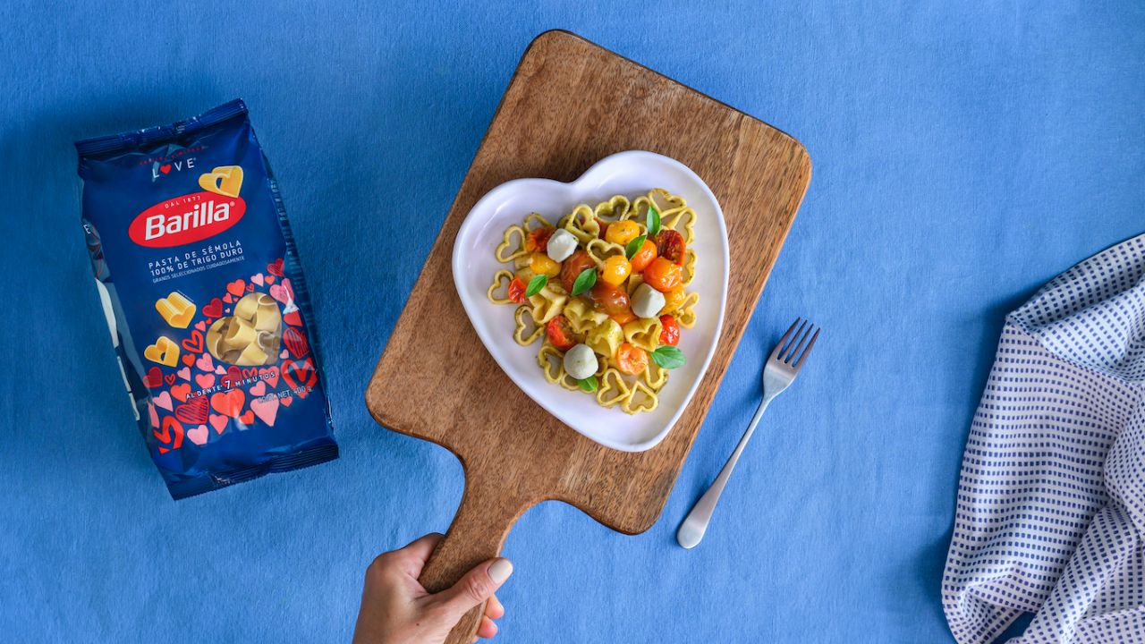 Receta: Barilla Love, la pasta con forma de corazón para elevar tus ...